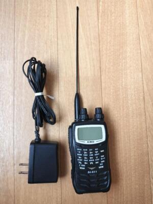 ALINCO DJ-X11A radio machine black battery charger set Working amateur ...