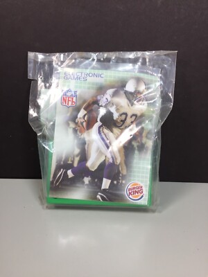 2005 Burger King NFL Handheld Electronic Football Game Toy NISP | eBay