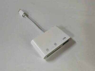 For IPad Card Reader Mini Conversion Cable USB SD Camera Kit Adapter U ...