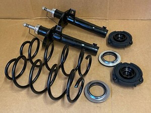 FRONT SPRINGS SHOCK ABSORBERS STRUT TOP MOUNTS (50mm) FOR AUDI A3 2.0 ...