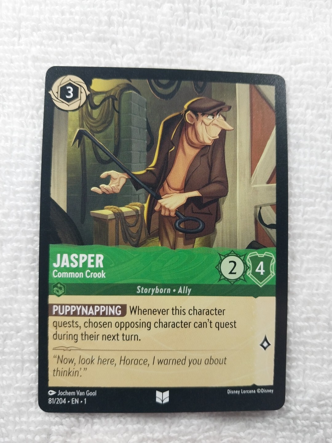 Disney Lorcana Jasper Common Crook 81/204 Non Foil Uncommon Mint | eBay