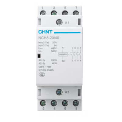 CHNT Rail Type Small AC Contactor 220/230V NCH8-20/40 | eBay