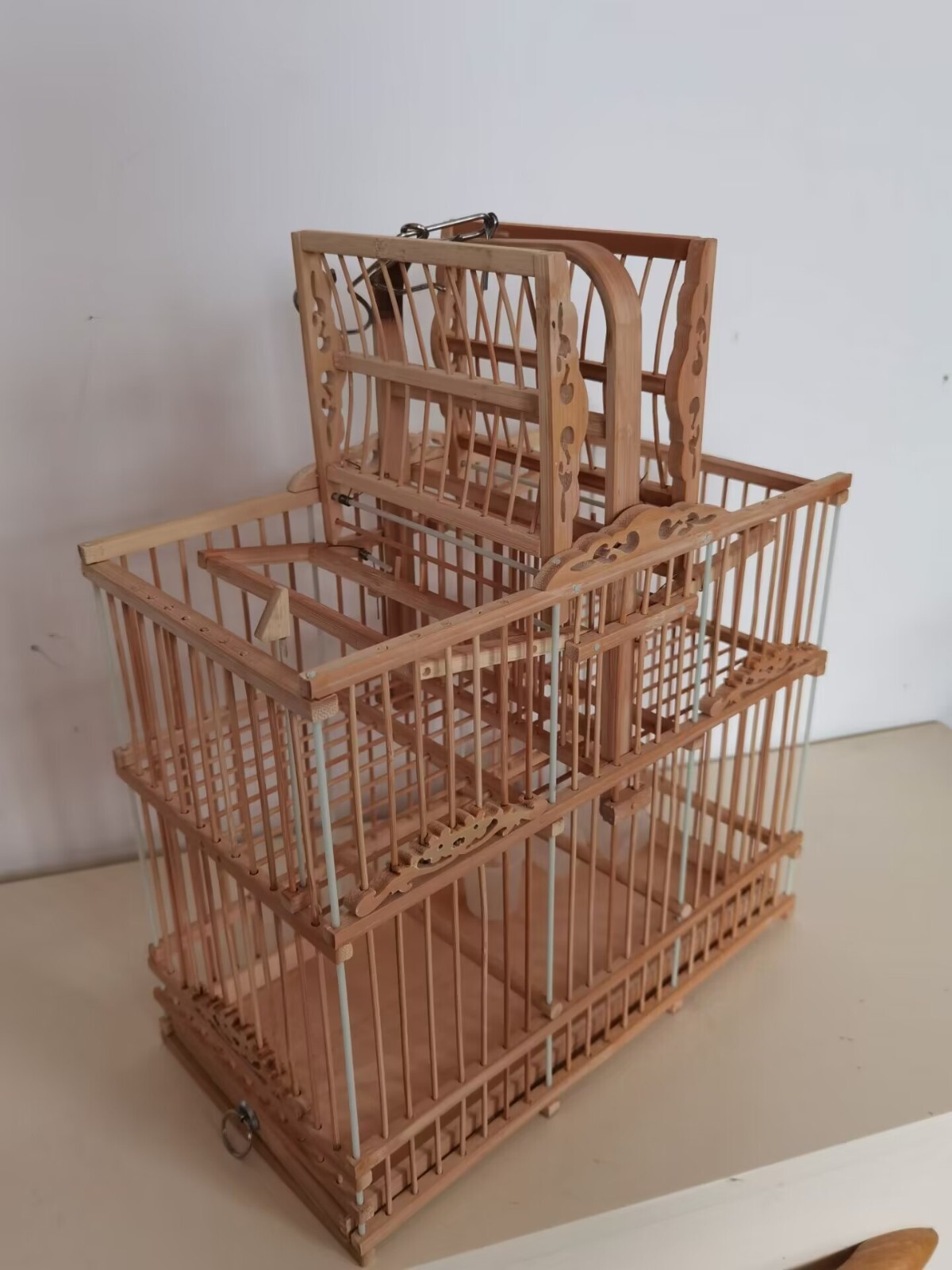 2-Door Birdcage Repeating Trap Cage Hunting Escaped bird cage Birds ...