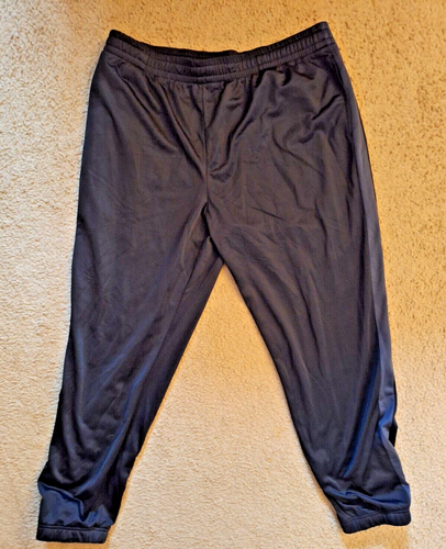 Starter Athletic Track Pants (40-42) Black with Grey Strips - 100% ...