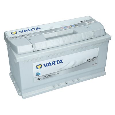 Varta 12V 100Ah 830A/EN Autobatterie Silver Dynamic H3 Starterbatterie ...