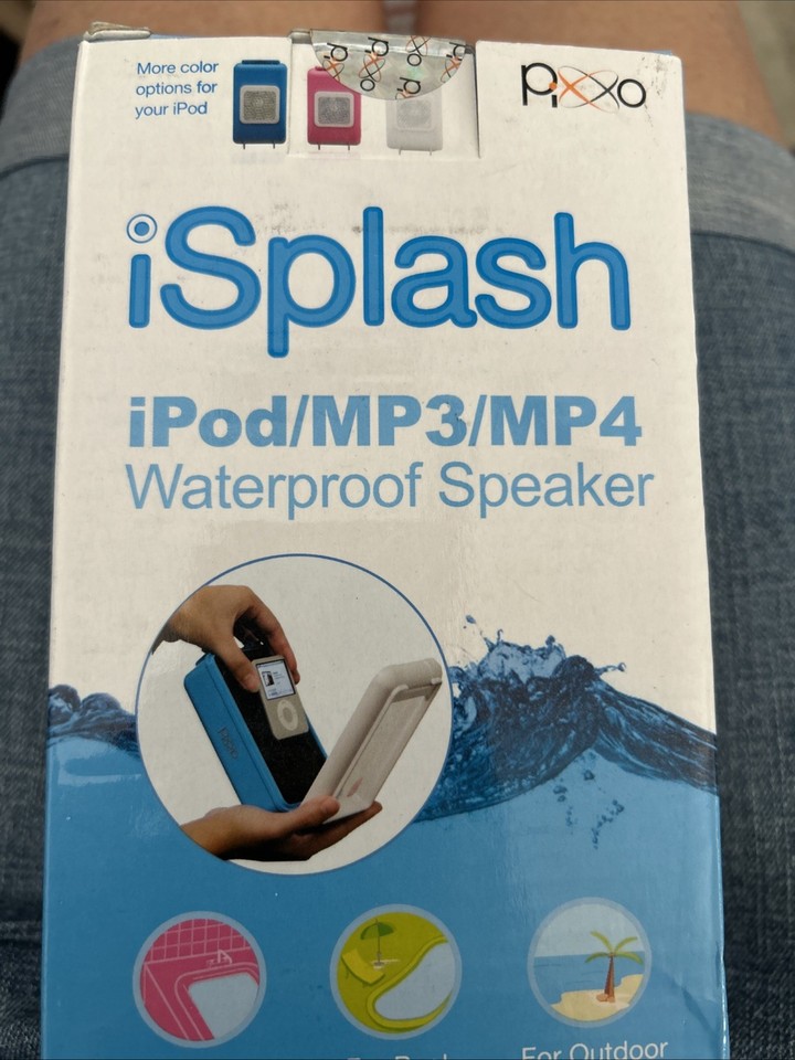 Isplash Waterproof Speaker New For Ipod MP3 MP4 | eBay