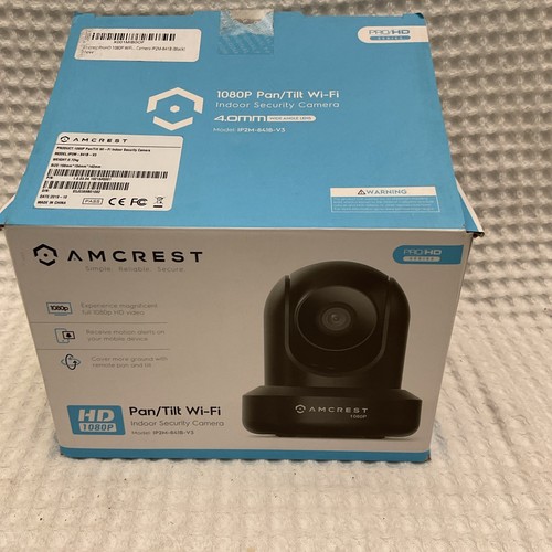 Amcrest 4MP ProHD Indoor WiFi Security IP Camera Open Box | eBay