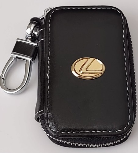 LEXUS Car Remote Case Holder. Gold Logo Option of Black/Tan Colors ...