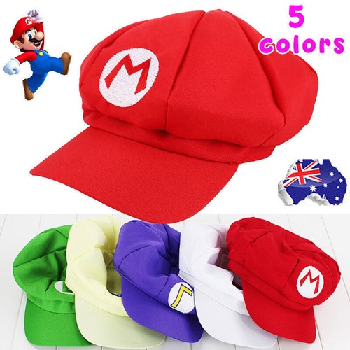 Super Mario-Bros Odyssey-Luigi Baseball Cap Kids Mens Adjustable ...