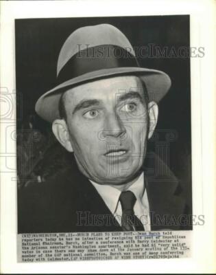 1964 Press Photo Washington-Republican National Chairman, Dean Burch ...