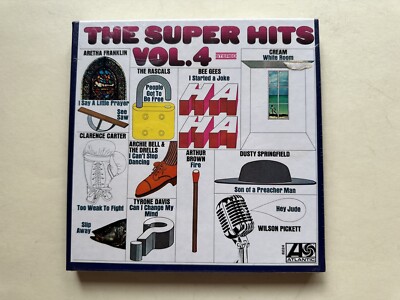The Super Hits Vol. 4 (1968) 7" Cine Reel-To-Reel 3 ¾ ips 4-Track ...