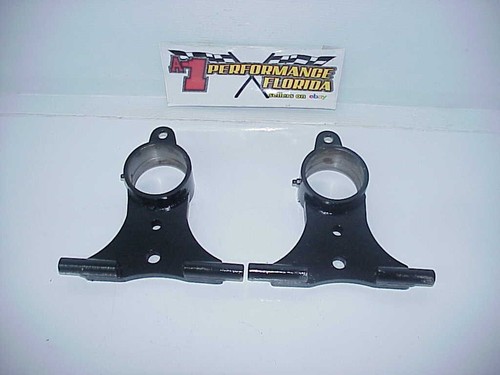 2 Coilover Eliminator/Shock Mount Lower Link Brackets for 3" Axle Tubes ...
