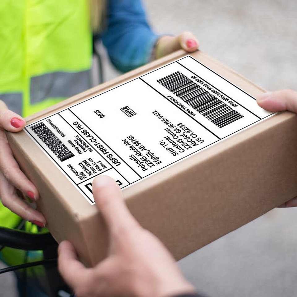 8.5x11 Shipping Label Sheets – Address Labels Stickers for Laser Inkjet ...