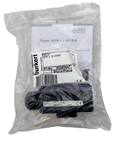 BURKERT 1078-1 00060647 12-24VDC TIMER x1pc | eBay