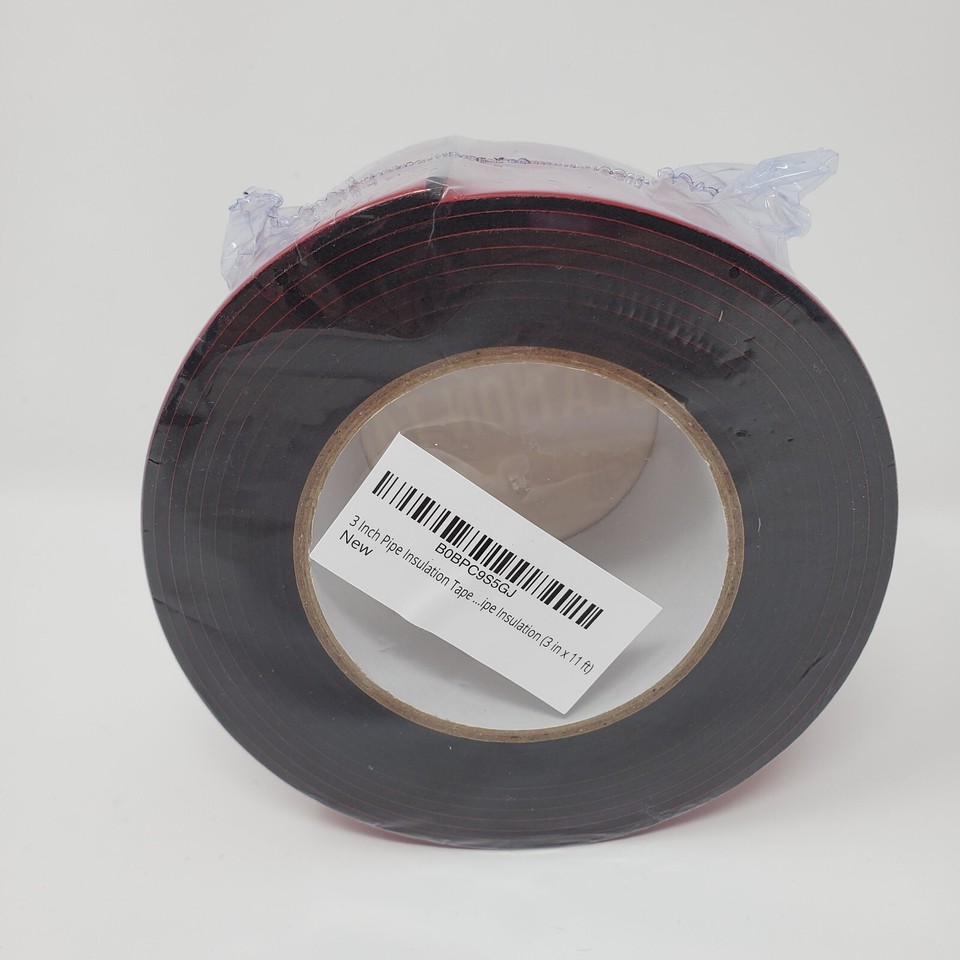 Pipe Insulation Tape 3 Inch Redford Cold Snap Weather Resistant Water ...