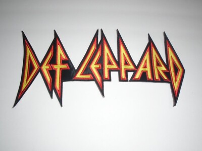 DEF LEPPARD EMBROIDERED BACK PATCH | eBay.de