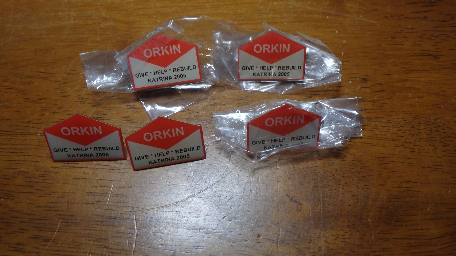 ORKIN PEST CONTROL Hurricane Katrina 205 NEW ORLEANS LOUISIANA LAPEL PIN BX M #5 | eBay