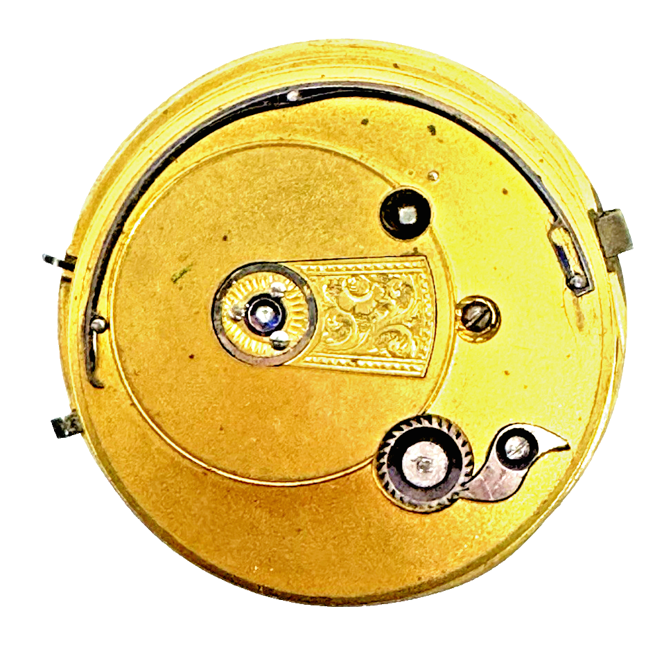 1850's JW. Tucker PWM - Verge Fusee with Dust Cover - WORKING #850 | eBay