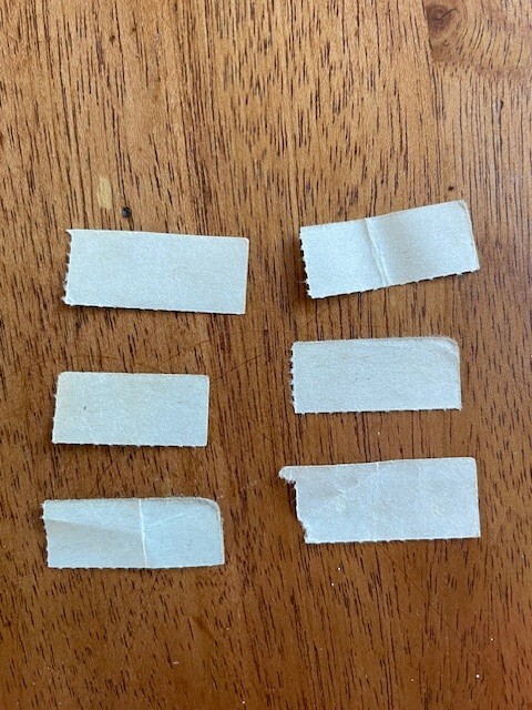 ORIGINAL WWII MILITARY-THEMED RATION STAMPS - FIGHTER JET, Stamp #1 ...