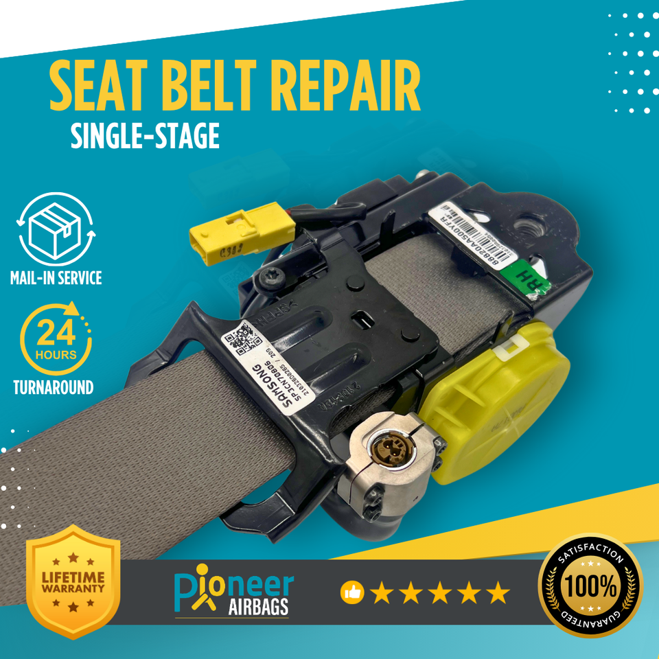 ALL MAKES & MODELS SINGLE-STAGE SEAT BELT REPAIR RETRACTOR REBUILD ...