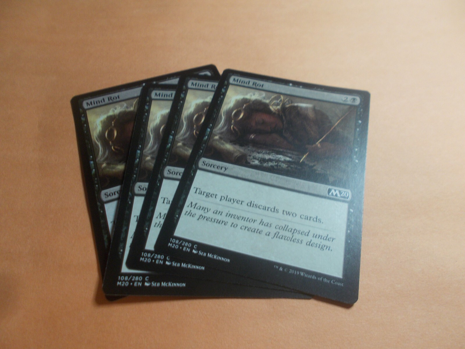 Mind Rot x4 MTG Core Set 2020 Black Common Sorcery NM | eBay