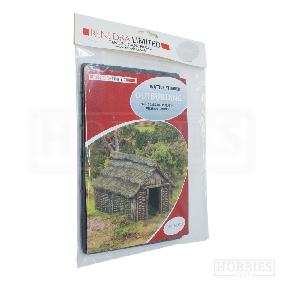 Renedra Plastic Model Building Kits 1/56th for 28mm Gaming Barn House ...