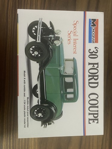 Monogram '30 Ford Coupe Special Interest Series 1/24 Model Kit | eBay