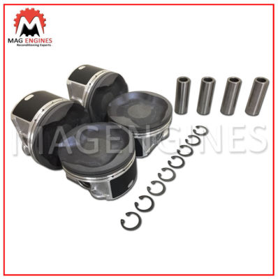 PISTON & RING SET TOYOTA 2TR-FE FOR HILUX HIACE TACOMA FORTUNER 2.7 LTR ...