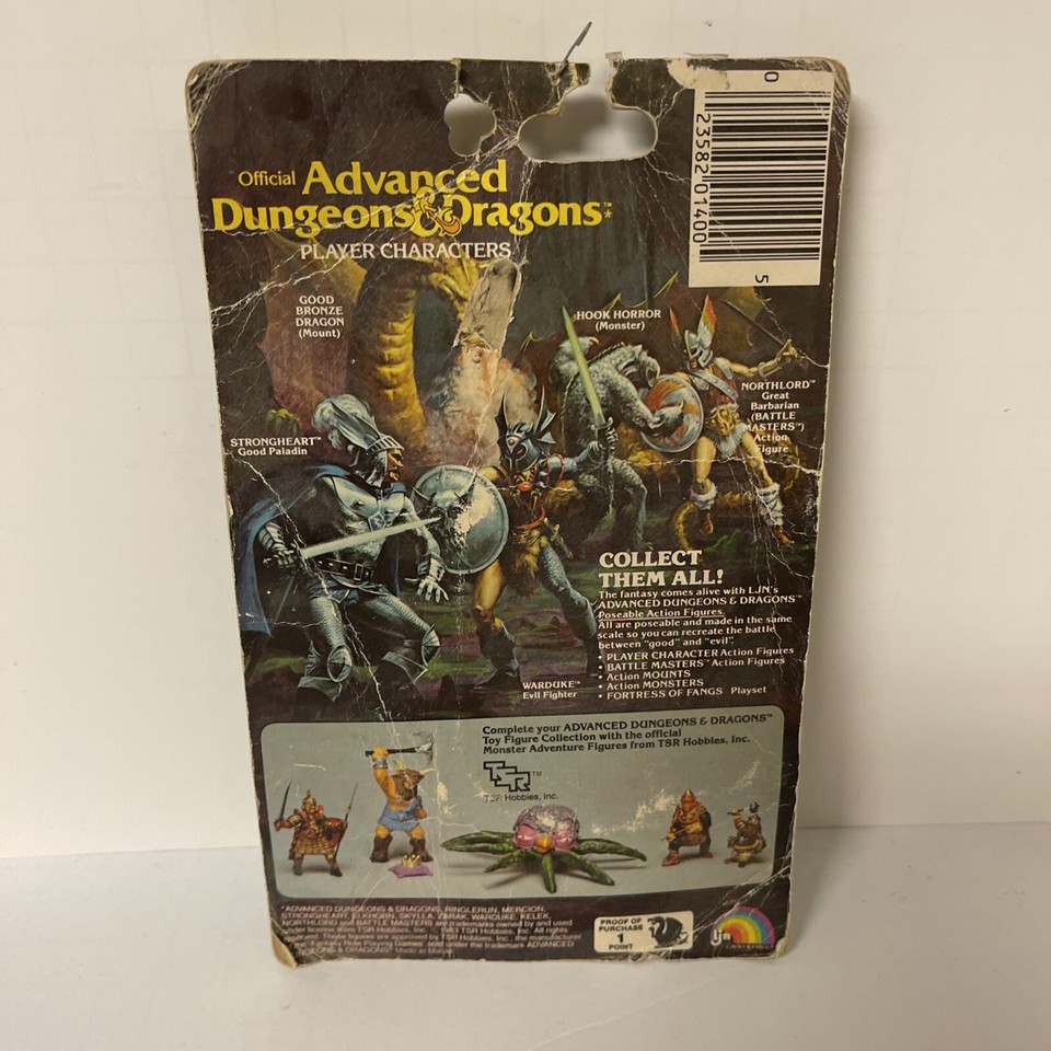 Advanced Dungeons & Dragons SKYLLA Evil Magic User MIP 1983 New On Card ...
