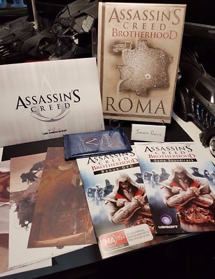 Assassin's Creed Brotherhood Codex Edition Collectors Items Map ...