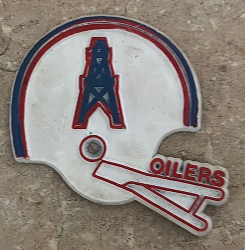 Vintage NFL Houston Oilers Old Helmet Logo Fridge Magnet | eBay