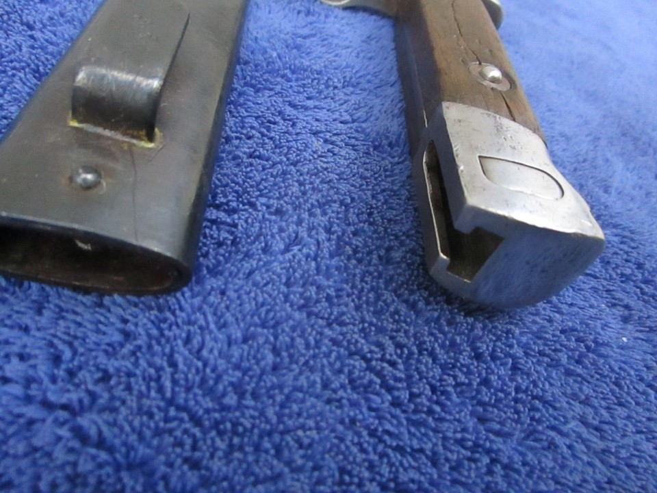 ORIGINAL ANTIQUE M1895 AUSTRIA MANNLICHER BAYONET AND SCABBARD MAKER ...