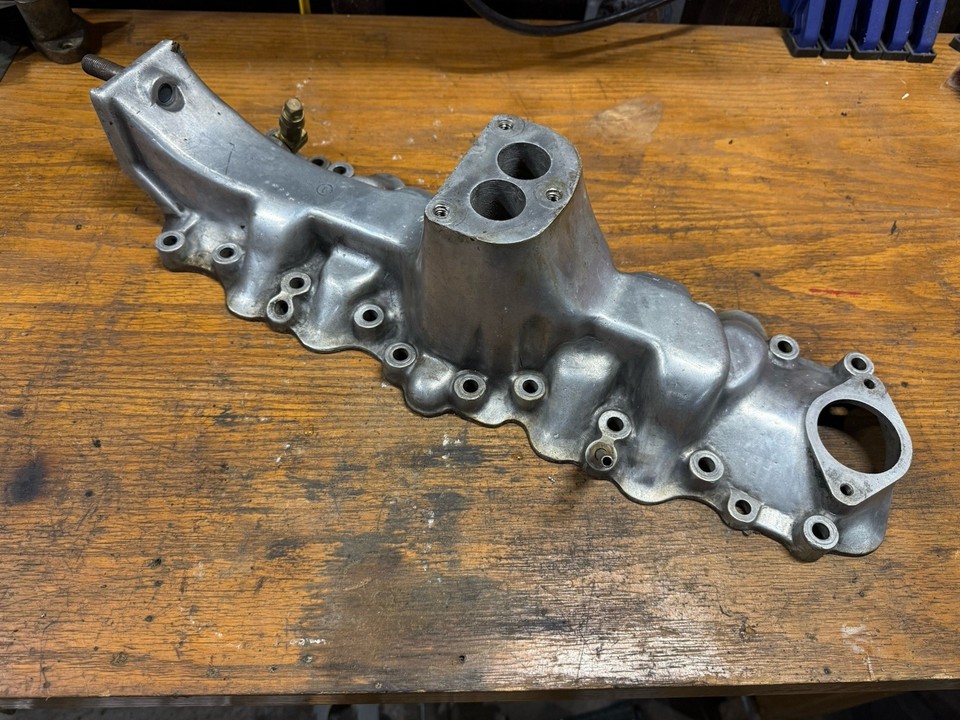 1936-1939 Aluminum Ford Flathead V8 Intake Manifold OEM 221 Cubic ...