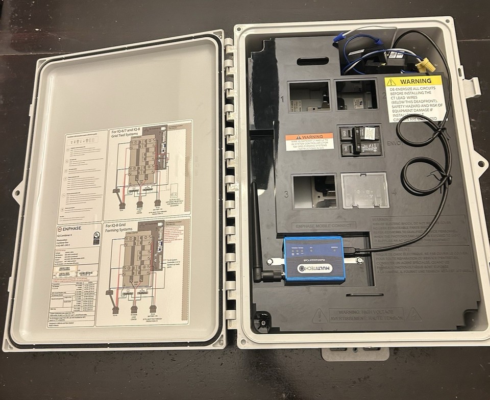 Enphase IQ Combiner 4 (X-IQ-AM1-240-4) with Enphase Mobile Connect ...