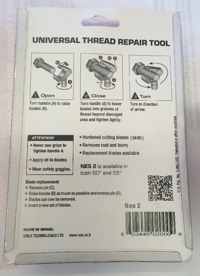 Universal Thread Repair Tool NES2 | eBay