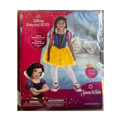 Snow White Light UP Disney Costume, Child (MD, 8-10) | eBay