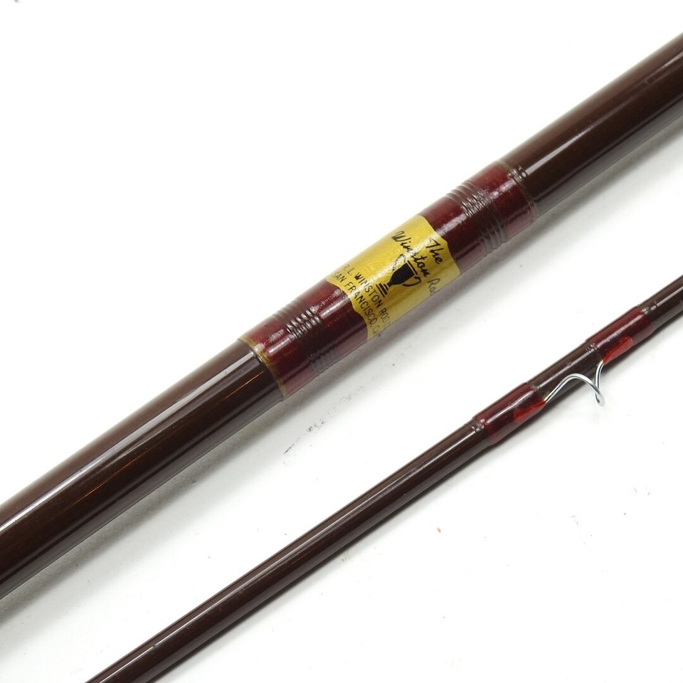 R.L. Winston Fiberglass Fly Fishing Rod. 8’ 6” 6wt. W/ Tube and Sock ...