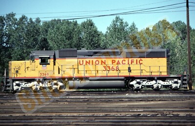 Vtg 1977 Train Slide 3368 UP Union Pacific Engine Ogden UT Y1L167 | eBay