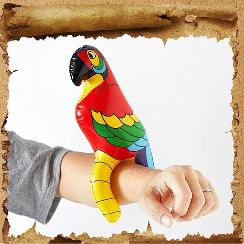 PVC Inflatable Pirate Parrot Shoulder Props Cosplay For Pirate Party ...