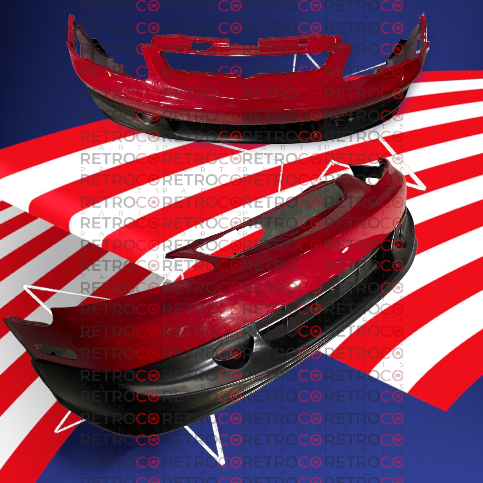 For HONDA 7th GEN CIVIC EP3 SI TYPER FRONT Lip Plastic 02 06 USDM US ...