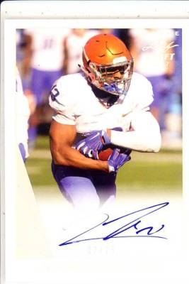 jeremy mcnichols rookie rc draft auto autograph boise state broncos ...