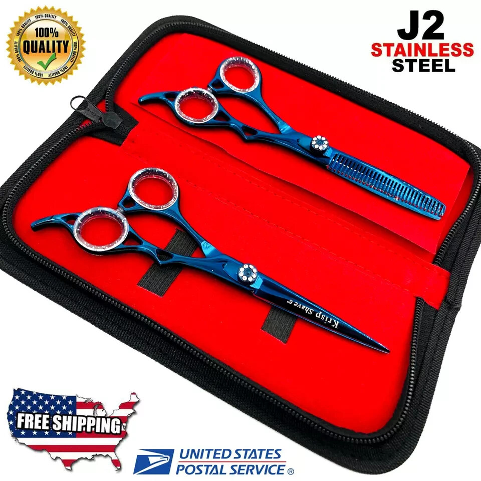 Professional Salon Hair Cutting Thinning Scissors Barber Shears ...