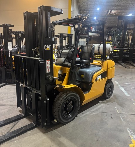 2021 Caterpillar FG30N 6000 LB 3 Stage Mast LP Gas Forklift 42" or 48 ...
