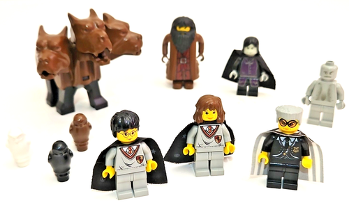 Vintage Lego Harry Potter Minifigure Lot - Hooch Hagrid Fluffy Snape ...