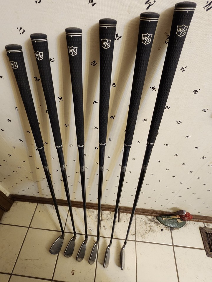 Wilson Staff D9 Iron Set 5-9,G Tensei AV 60 Regular Graphite shafts VERY NICE | eBay