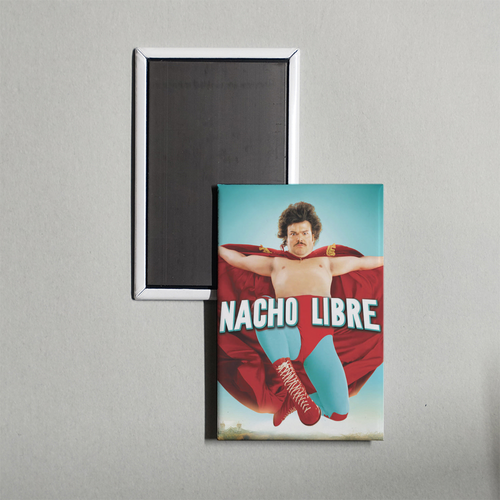 Nacho Libre Mini Movie Poster Fridge Locker Magnet | eBay