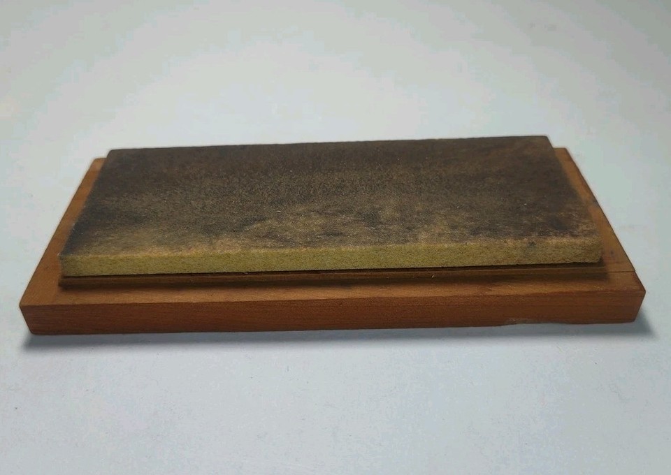 Buck Knives WASHITA Stone #134 Knife Sharpening Stone Vintage Original ...