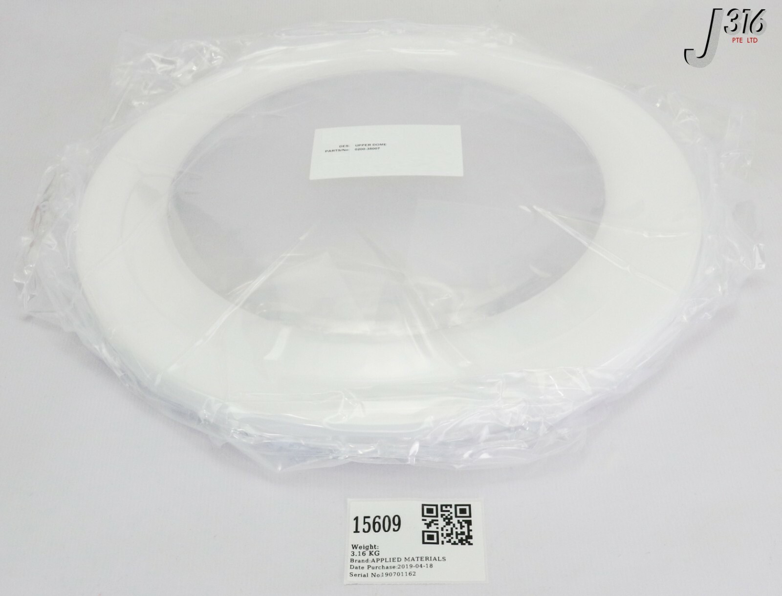 Applied Materials 0200-35007 Dome Upper RP AMAT Centura for sale online ...