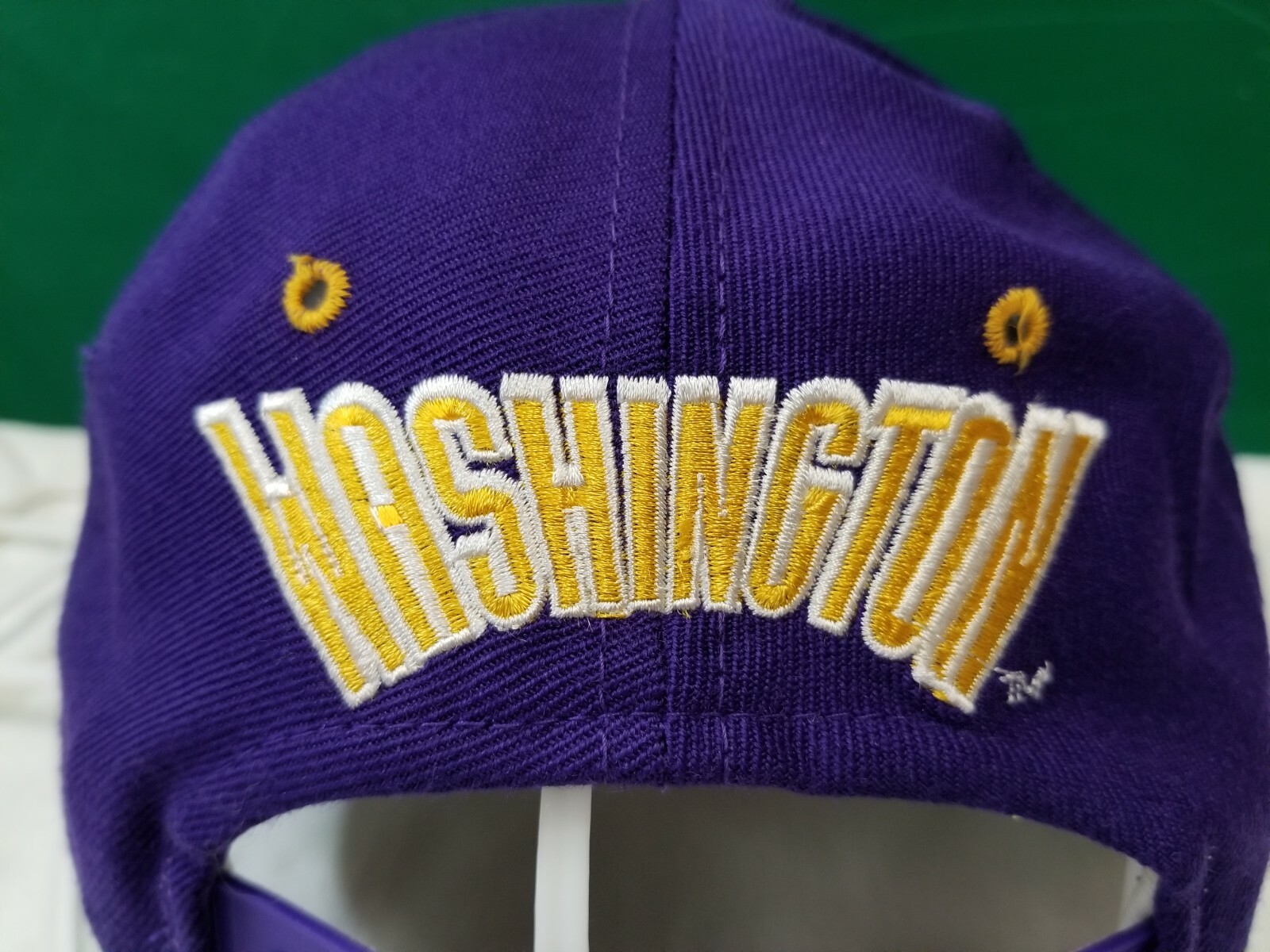 Washington Huskies snapback cap hat New Era KMG Pro Model NCAA vintage ...