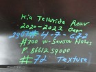 2020 2021 2022 KIA TELLURIDE REAR BUMPER COVER WITH SENSOR HOLES ...